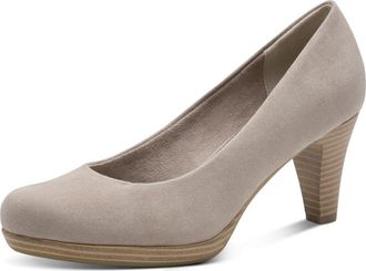 Marco Tozzi Damen Pumps Vegan Elegant, Braun (Taupe), 41 EU