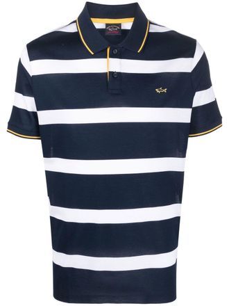 Paul & Shark Poloshirt aus Bio-Baumwolle - Blau