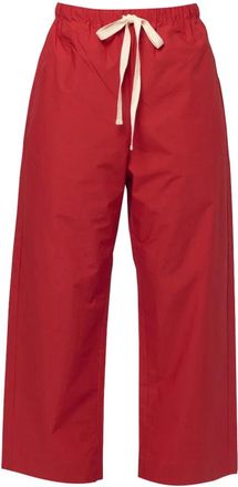 PDR Phisique Du Role Femme, Pantalons, Rouge, Taille: 40 FR Wide Pantalons