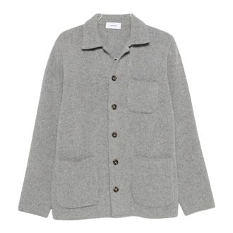 Lardini Cardigan boutonn&eacute; - Homme - Pulls - Gris - Taille: S