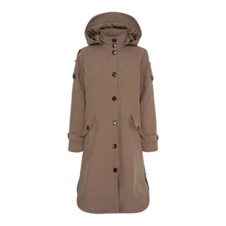 Notyz Regen-Trenchcoat - - Coats - Damen - Braun - 2XL