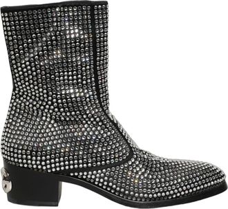 Dolce & Gabbana Homme, Chaussures, Noir, Taille: 44 EU Bottines courtes