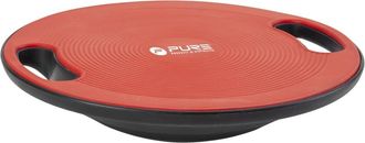 Pure 2improve Balance Board mit Rutschfester Oberfläche, Unisex Erwachsene, Mehrfarbig (Schwarz/Rot), Einheitsgröße, P2I230010