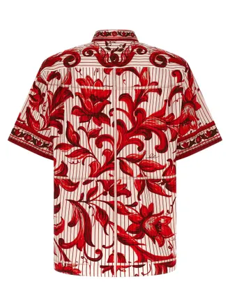 Dolce & Gabbana Maiolica Shirt - Red