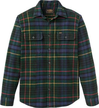 Filson Vintage Flanell-Arbeitshemd - - Shirts - Herren - Gr&uuml;n - L