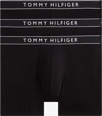 Tommy Hilfiger Lot de 3 cale&ccedil;ons en coton m&eacute;lang&eacute;