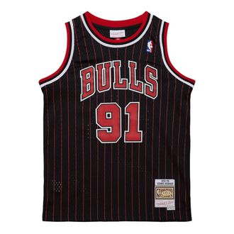 Mitchell & Ness Chicago Bulls Dennis Rodman Trikot - - Sport - Herren - Schwarzk - M
