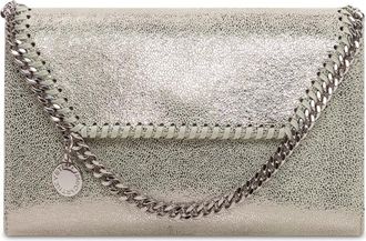 Stella McCartney Femme, Sacs, Vert, Taille: ONE Size Falabella Wallet