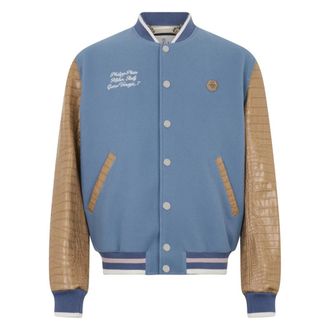 Philipp Plein Herren, Jacken, Blau, 2XLGr&ouml;&szlig;e