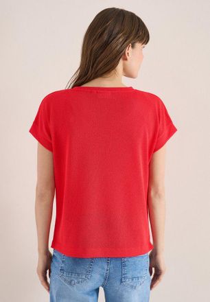 Cecil T-Shirt mit U-Boot-Ausschnitt