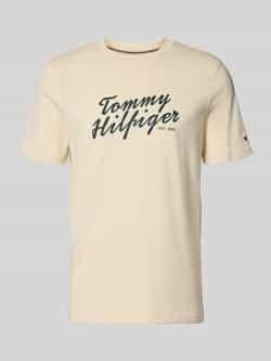 Tommy Hilfiger Regular Fit T-Shirt aus reiner Baumwolle