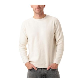 Dstrezzed Njord Crew Wei&szlig;e Pullover - - Knitwear - Herren - Beige - XL