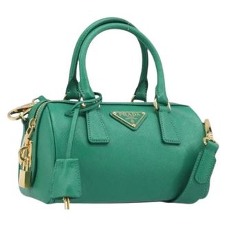 Prada Pre-owned Vintage Saffiano Mini Bag - - Pre-owned - Damen - Gr&uuml;n - ONE SIZE