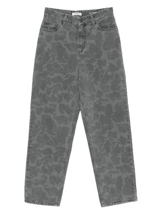 Carhartt Work in Progress jean droit à motif camouflage - Gris
