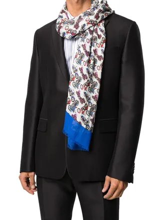 Billionaire Boys Club Womens Motorbike Print Scarf Ss20 M
