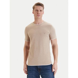 Guess T-Shirt F6GI06 K6XN4 Beige Slim Fit