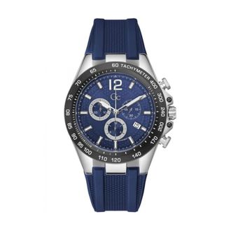 Guess Homme, Accessoires, Bleu, Taille: ONE Size Montre de sport synth&eacute;tique