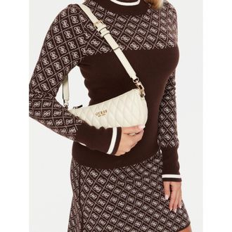 Guess Handtasche Guess Valla Mini HWQG81 22720 Creme