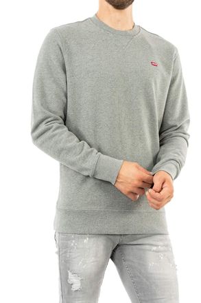 Levi's Herren-Sweatshirt mit Rundhalsausschnitt, Mei&szlig;elgraues Heidekraut