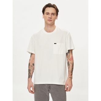 Lee T-Shirt 112342986 Écru Regular Fit