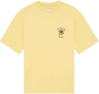 Dr&ocirc;le de Monsieur Homme, Tops, Jaune, Taille: L T-shirt &agrave; manches courtes et col rond