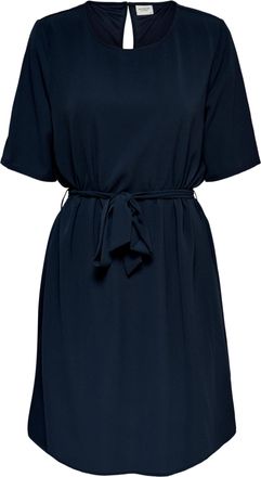 Jacqueline de Yong Damen JDYAMANDA 2/4 Belt Dress WVN NOOS Kleid, Sky Captain, 36