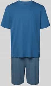 Schiesser Regular Fit Pyjama-Set im kurz&auml;rmeligen Design Modell Casual