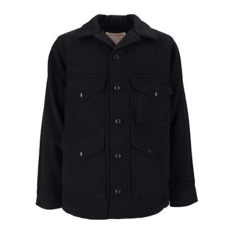 Filson Homme, Vestes, Bleu, Taille: S Mackinaw Cruiser