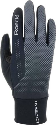 Roeckl Rimbach Winter Fahrrad Handschuhe lang grau/schwarz 2023: Gr&ouml;&szlig;e: 10