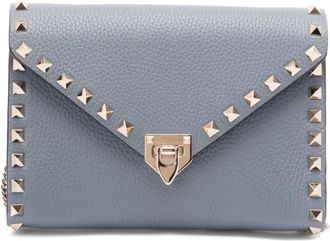 Valentino Garavani Femme, Sacs, Bleu, Taille: ONE Size Petit sac bandouli&egrave;re Rockstud