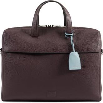 Paul Smith Porte-documents &agrave; bandouli&egrave;re en cuir grain&eacute;
