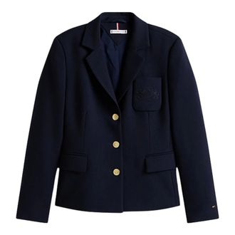 Tommy Hilfiger Damen, Jacken, Blau, 3XSGr&ouml;&szlig;e