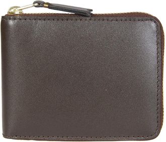 Comme Des Gar&ccedil;ons Homme, Accessoires, Brun, Taille: ONE Size Classic Leather Line Wallet