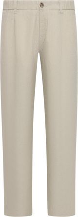 Marc O'Polo Leichte Leinenhose Osby mit Bundfalte, Tapered Fit in