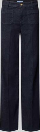 Cambio Wide Fit Jeans mit Fronttaschen Modell AMARA