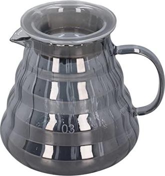 CHICIRIS Cafeti&egrave;re en Verre, Grand Serveur &agrave; caf&eacute; en Verre borosilicat&eacute; pour Usage Domestique (700ml)