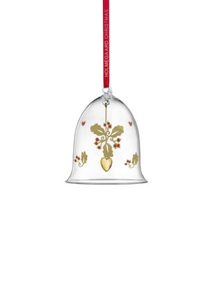 Holmegaard Weihnachtsglocke gro&szlig; Ann-Sofi Romme Dekoration Mundgeblasen