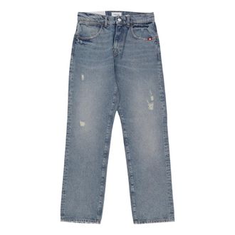 Amish Stone Denim Herren Jeans - - Jeans - Herren - Blau - W34