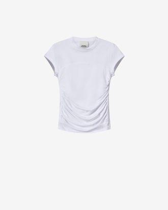 Isabel Marant Tee Shirt Maelie - Femme - Blanc - Taillexs - Isabel Marant