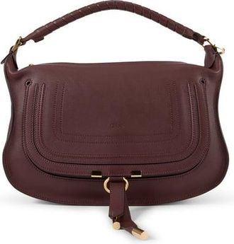 Chlo&eacute; Petit sac Marcie en cuir de veau lisse