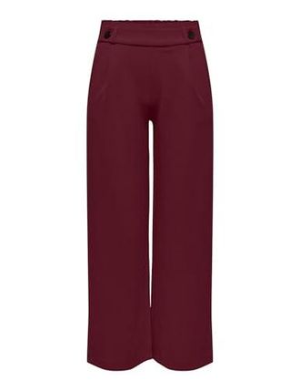 Jacqueline de Yong JdY geggo Life New Pantalon Long JRS Noos, Bordeaux, XXS / 30L