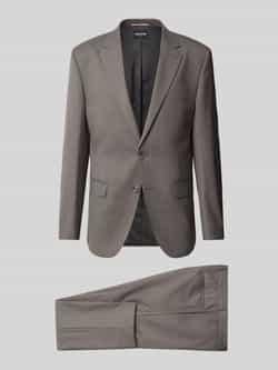 Daniel Hechter Slim Fit Anzug aus Schurwoll-Mix