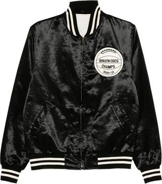 The Brooklyn Circus veste bomber à logo - Noir