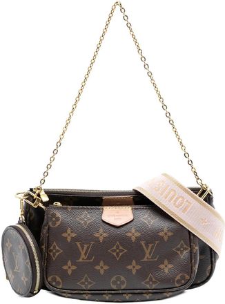 Louis Vuitton Hobo Bags - Monogram Multi Pochette Accessoires - Gr. unisize - in Braun - f&uuml;r Damen