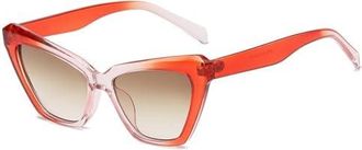 Generic Lunettes De Soleil D&eacute;coratives For Femmes, Lunettes De Soleil Polaris&eacute;es For Hommes, Lunettes De Soleil De Sport Et De Vacances(Orange)