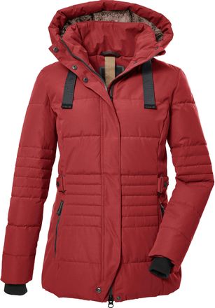 G.I.G.A. DX by killtec Steppjacke GW 25 WMN QLTD JCKT, Damen, Gr. 36, feuerrot, Obermaterial: 88% Polyester, 12% Baumwolle;Futter: 100% Polyester;F&uuml;llung: 100% Polyester, G.