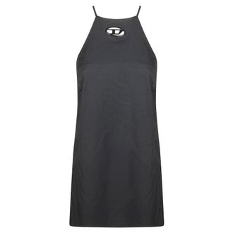 Diesel Abito Scollo Americana - - Dresses - Damen - Schwarzk - M
