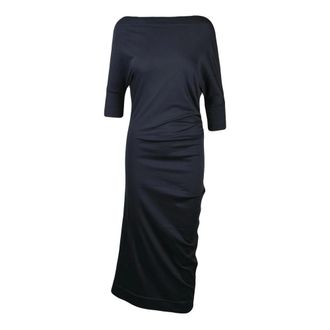 Vivienne Westwood Femme, Robes, Bleu, Taille: 38 FR Robe mi-longue en jersey SS