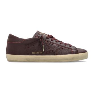 Golden Goose Super-Star Classic With List - Homme - Chaussures - Rouge - Taille: 41 EU