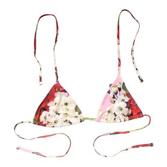 Dolce & Gabbana Femme, Maillots de bain, Multicolore, Taille: 38 FR Haut de bikini triangle